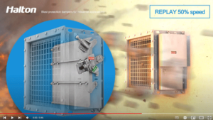 Blast Dampers - Halton Flamgard